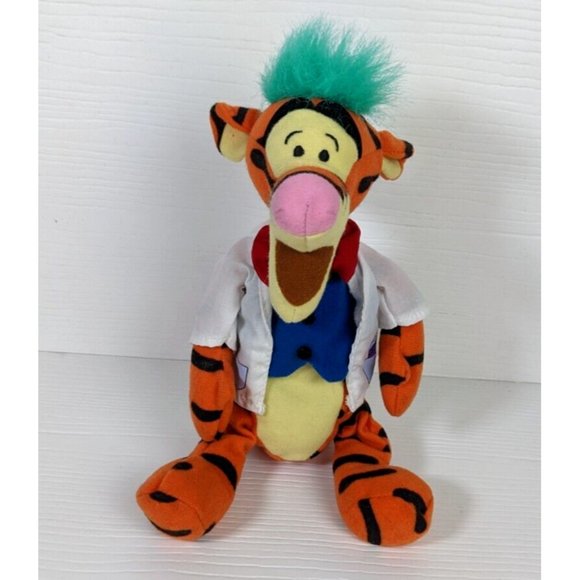Disney | Toys | Disney Store Tigger The Mad Scientist Halloween 9 Plush ...